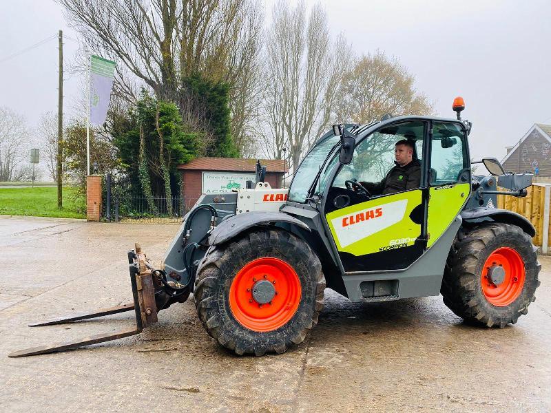 CLAAS 6030 TURBO TELEHANDLER * YEAR 2010 * C/W PICK UP HITCH