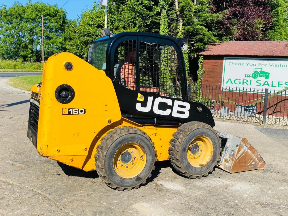 JCB 160 SKIDSTEER YEAR 2011 * ONLY 4860 HOURS * C/W BUCKET