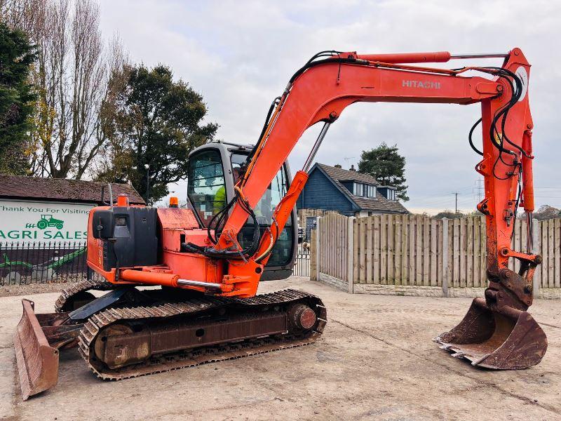 HITACHI ZAXIS 80SBLC TRACKED EXCAVATOR C/W QUICK HITCH BUCKET *VIDEO*