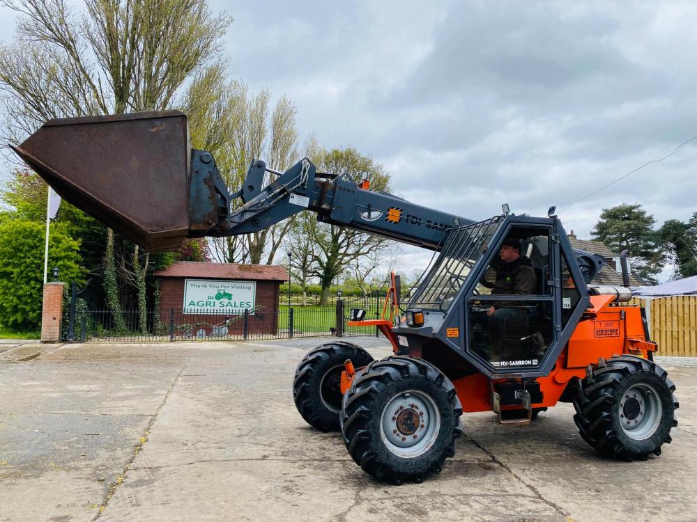 FDI SAMBRON T3065 4WD TELEHANDLER *ONLY 7507 HOURS* C/W BUCKET