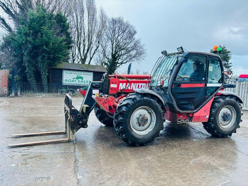 MANITOU MT1030 4WD TELEHANDLER *10.5 METER REACH, 8384 HOURS *VIDEO*