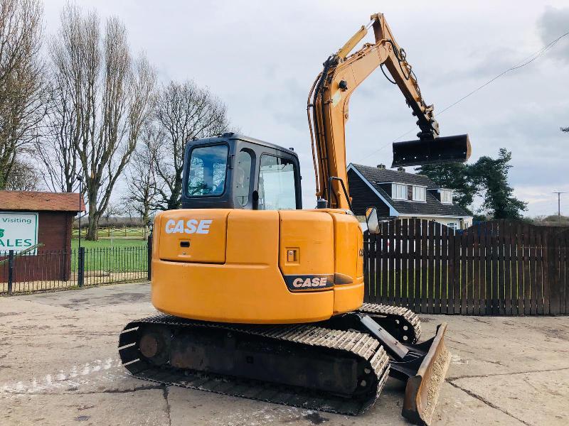 CASE CX80 TRACKED EXCAVATOR * YEAR 2007 * PLEASE SEE VIDEO