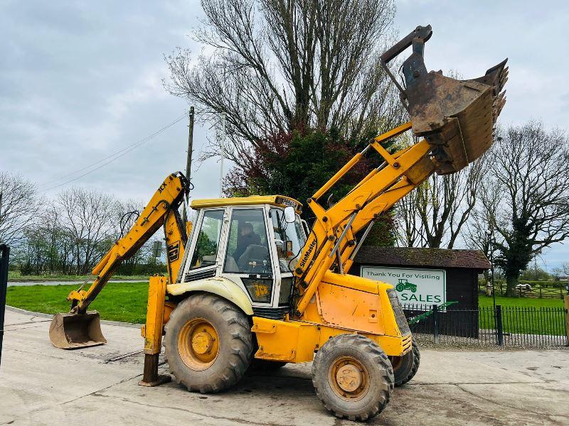 JCB 3CX 4WD PROJECT 8 BACKHOE DIGGER C/W EXTENDING DIG *VIDEO*