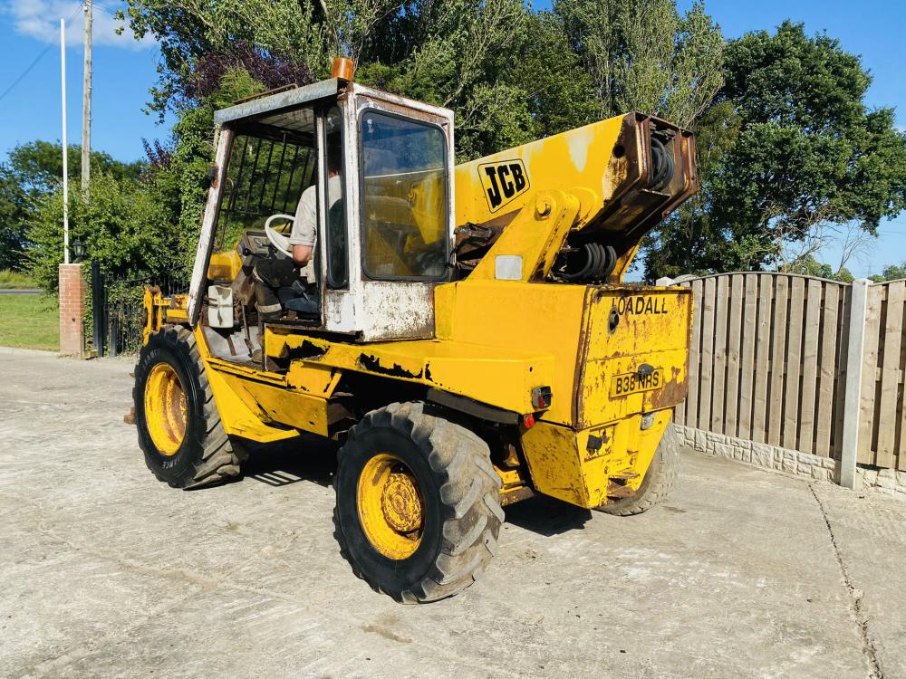 JCB 530-4 4WD TELEHANDLER C/W FRONT SUPPORT LEGS & DOUBLE PUSH OUT BOOM