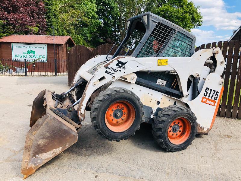 BOBCAT S175 SKIDSTEER * YEAR 2007 * C/W HIGH REACH * PLEASE SEE VIDEO