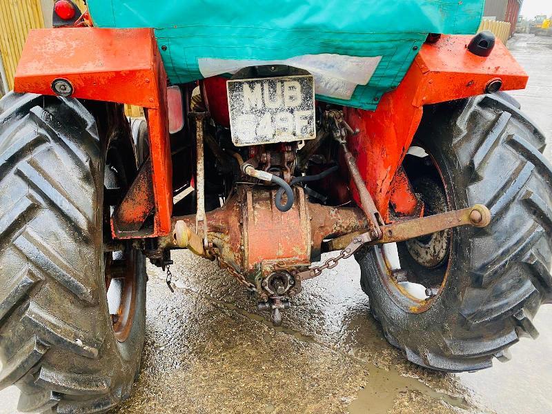 MASSEY FERGUSON 135 TRACTOR C/W LAMBOURN CAB , QUICKE 2030 FRONT LOADER ...
