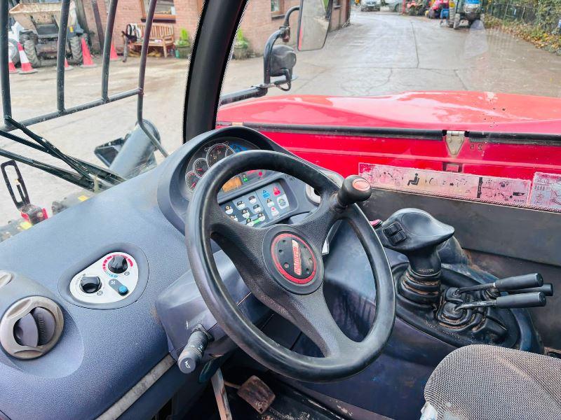 MANITOU MT1135 4WD TURBO TELEHANDLER *YEAR 2016* C/W PALLET TINES *VIDEO*