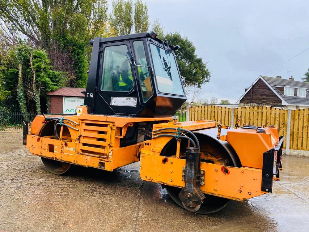 LEBRERO VTA 90 DOUBLE DRUM ROLLER * YEAR 2005 * C/W TARMAC CUTTER