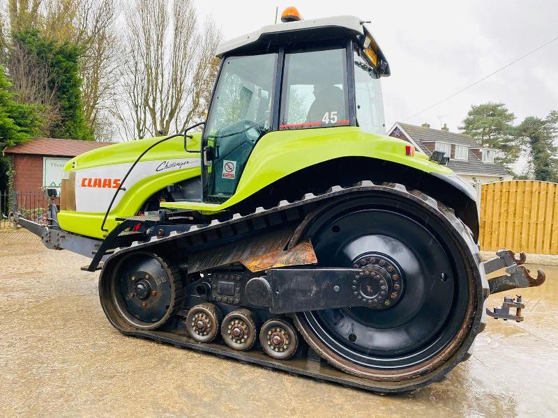 CLAAS CHALLENGER 45 TRACKED TRACTOR * ONLY 6992 HOURS * C/W FRONT LINKAGE