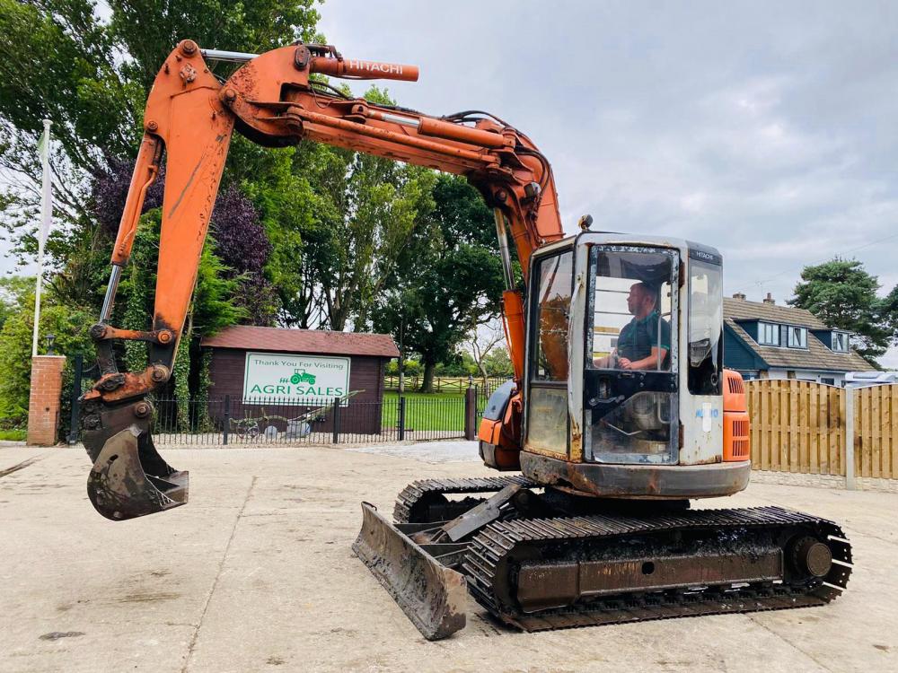 HITACHI EX75UR TRACKED EXCAVATOR *ONLY 7224 HOURS* C/W QUICK HITCH
