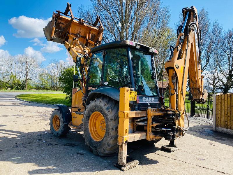 CASE 580 SUPER R SERIES 2 BACK HOE DIGGER C/W REAR QUICK HITCH * SEE ...
