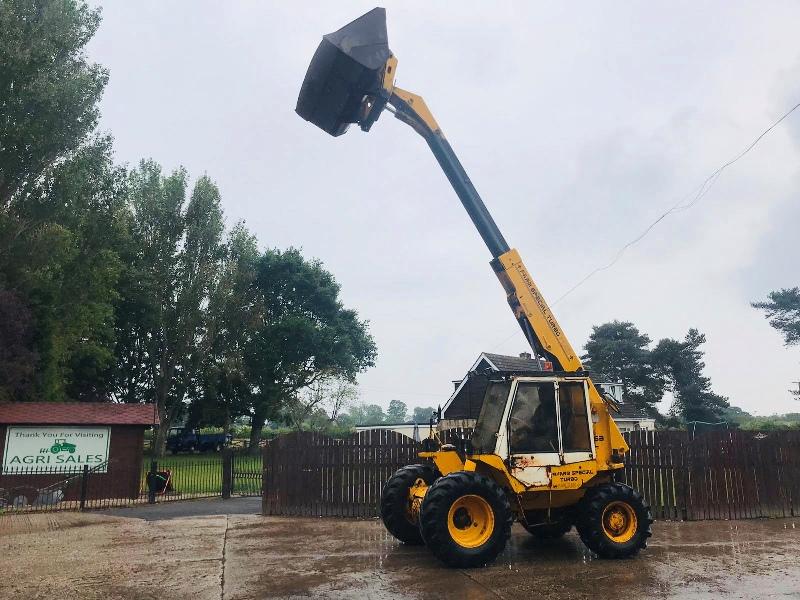 JCB 525B FARM SPCIAL PLUS TELEHANDLER C/W PICK UP HITCH