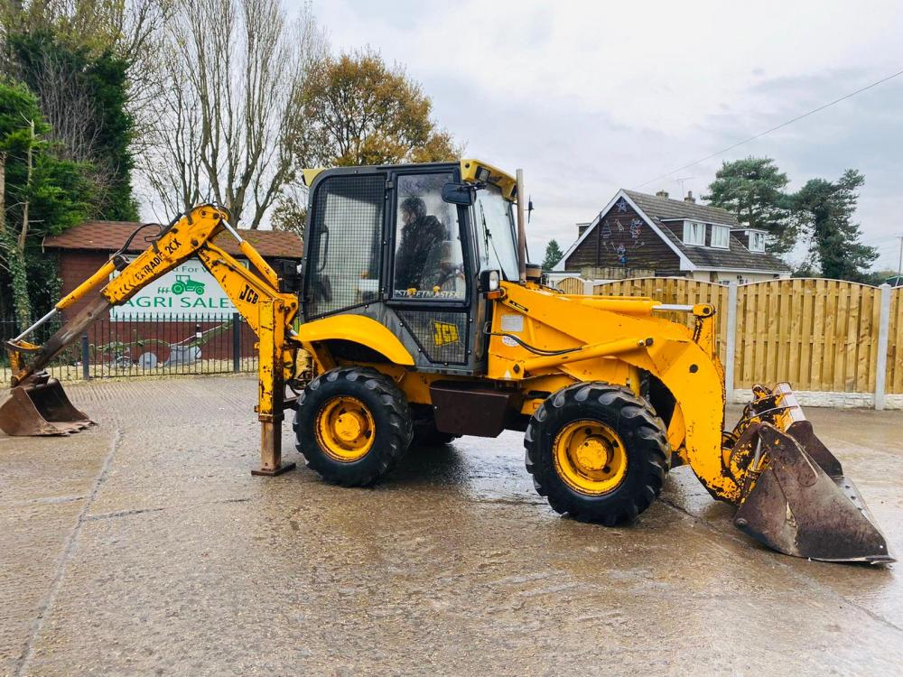 JCB 2CX SITEMASTER BACK-HOE DIGGER C/W EXTENDING DIG
