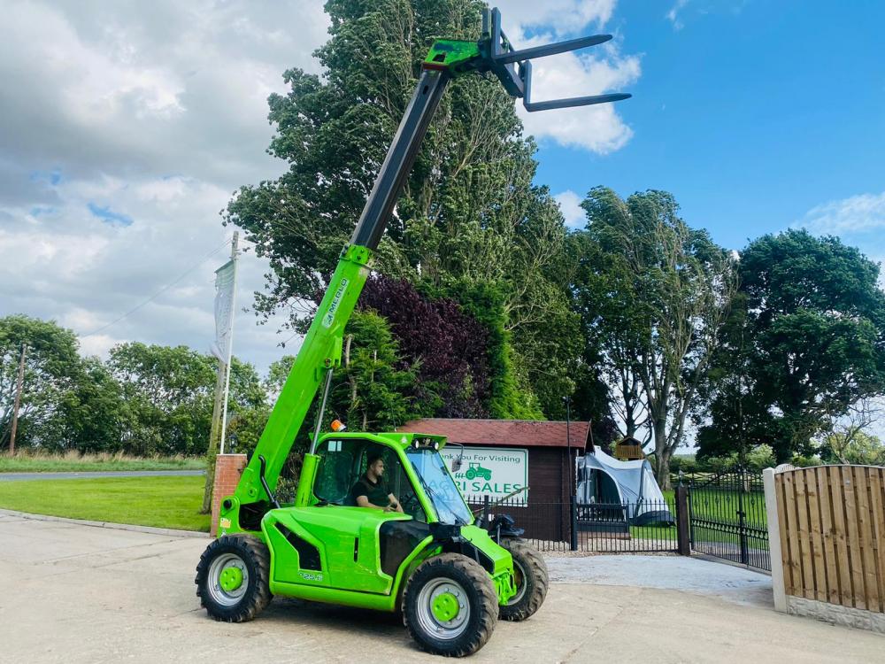 MERLO P25.6 4WD TELEHANDLER * YEAR 2012 * C/W PALLET TINES
