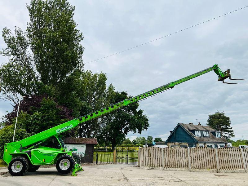 MERLO P40.17 4WD TELEHANDLER * YEAR 2015 , 17 METER* C/W PALLET TINES ...