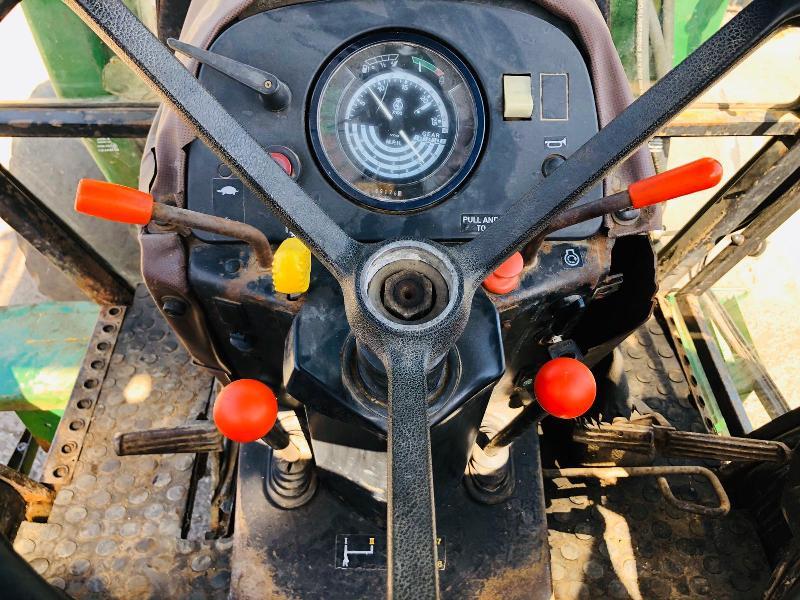 JOHN DEERE 1750 TRACKTOR C/W JOHN DEERE 175 FRONT LOADER