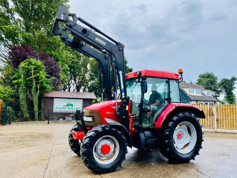 MCCORMICK CX105 4WD TRACTOR * YEAR 2007 * C/W TRIMA FRONT LOADER & EURO ...