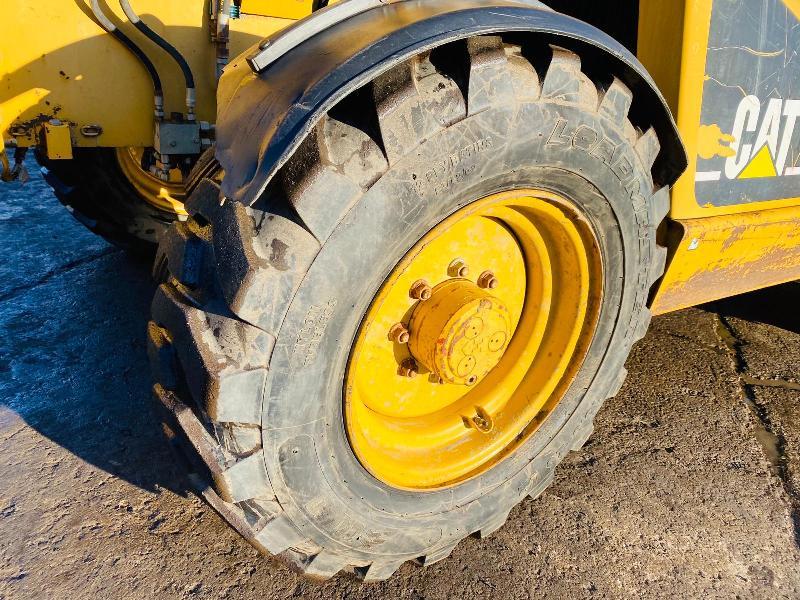 CAT TH63 4WD TELEHANDLER * 13 METER REACH * C/W JOYSTICK CONTROL