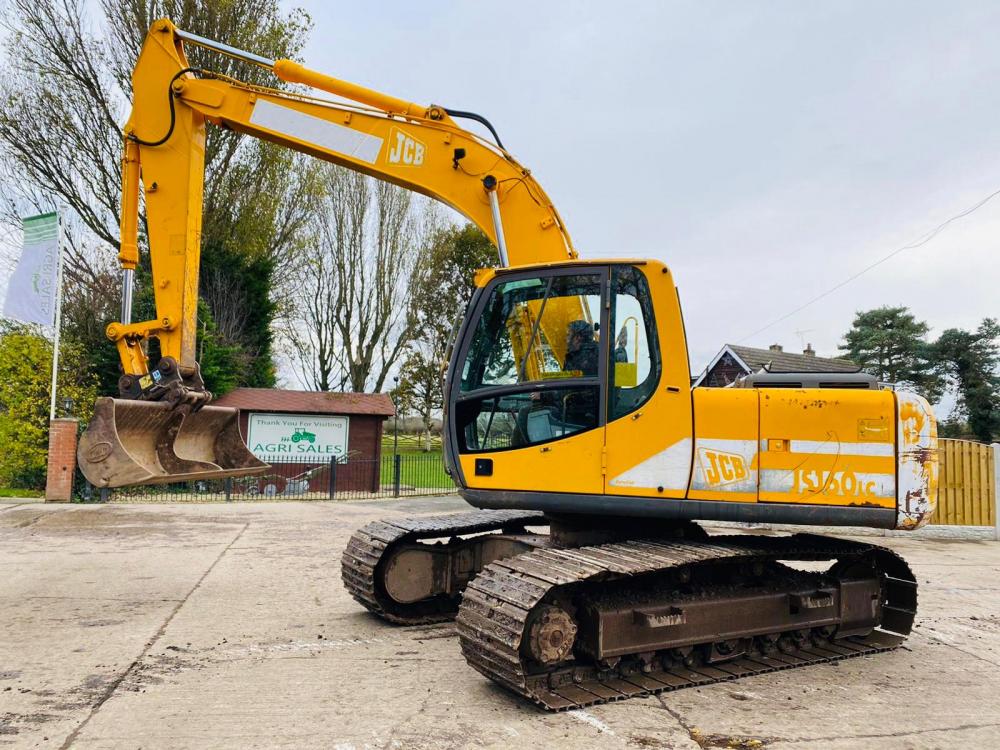 JCB JS160LC TRACKED EXCAVATOR C/W QUICK HITCH & BUCKET