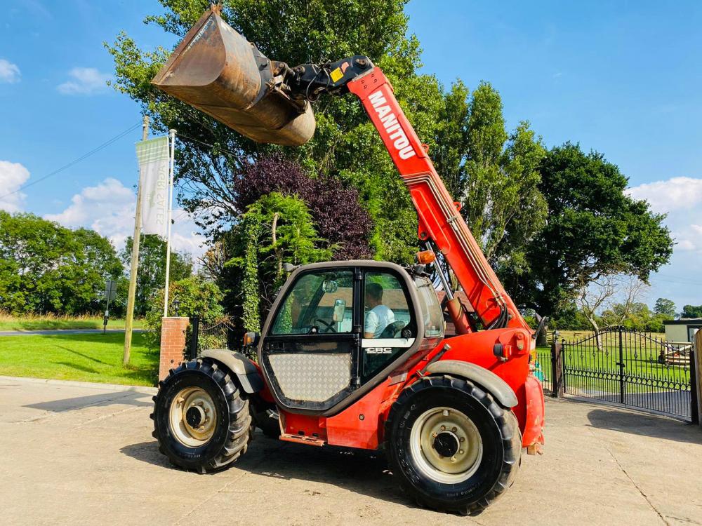 MANITOU MLT741-120 TELEHANDLER * AG- SPEC * C/W PICK UP HITCH ...