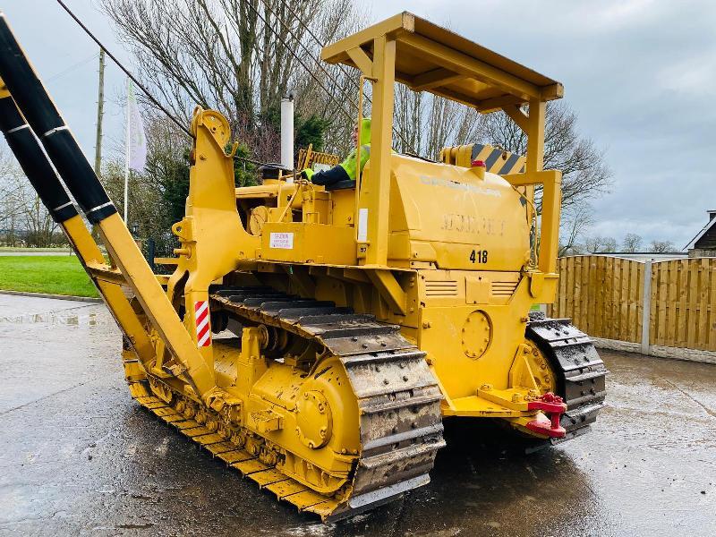 CATERPILLAR 571G DOZER PIPELAYER C/W SIDE BOOM & PIPELAYER