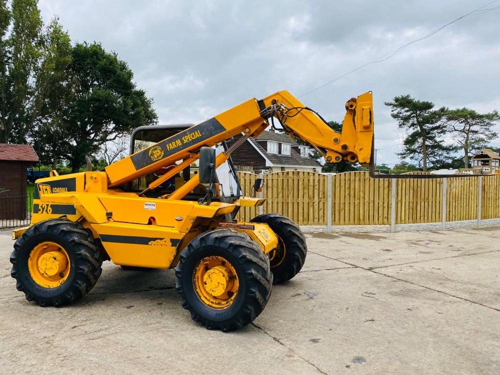 JCB 526 TELEHANDLER * ONLY 3646 HOURS * C/W PICK UP HITCH