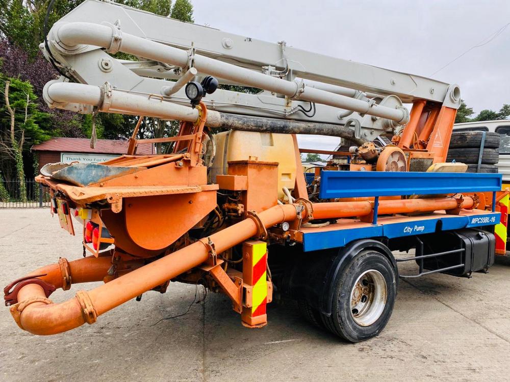 DAF FA55-160 13 4X2 CONCRETE PUMP / CITY PUMP LORRY