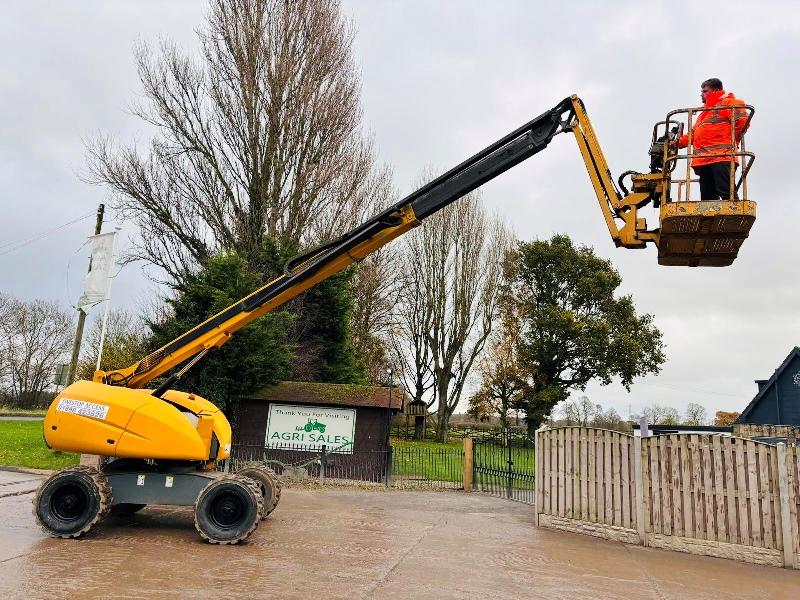 HAULOTTE H16TPX AIREL PLATFORM *YEAR 2012* C/W TELESCOPIC BOOM *VIDEO*