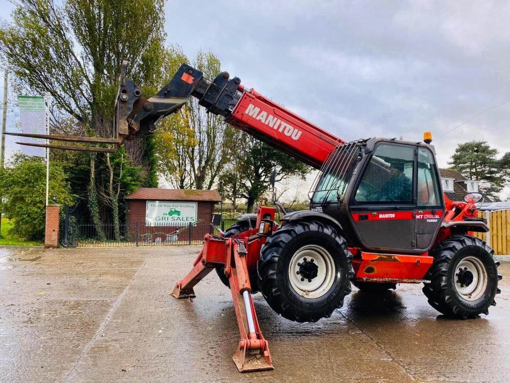 MANITOU MT1740LS TURBO TELEHANDLER * 17 METER * C/W JOYSTICK CONTROL