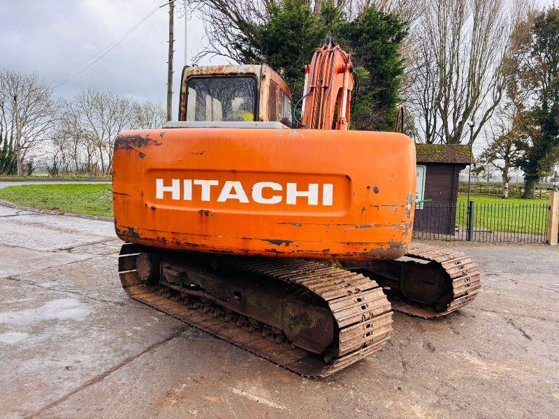 HITACHI EX100-5E TRACKED EXCAVATOR C/W QUICK HITCH & BUCKET *VIDEO*