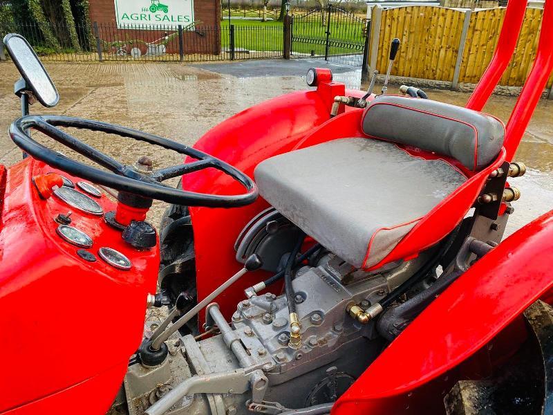 MASSEY FERGUSON 135 TRACTOR C/W POWER STEERING