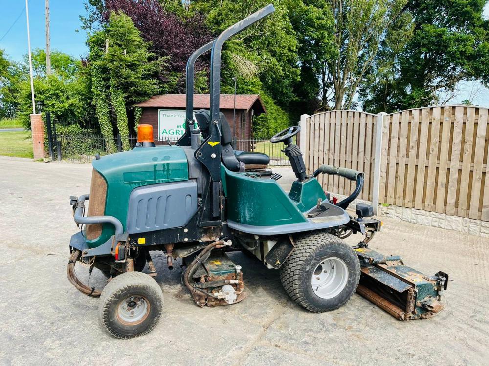 HAYTER LT324 4WD 3 GANG DIESEL MOWER C/W ROLE FRAME