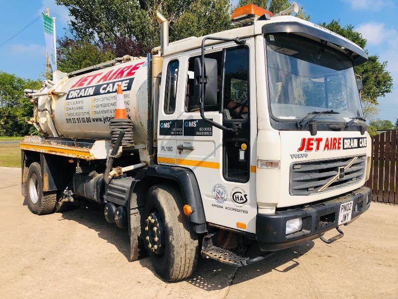 VOLVO FL180 GULLY SUCKER LORRY C/W REVERSE CAMERA