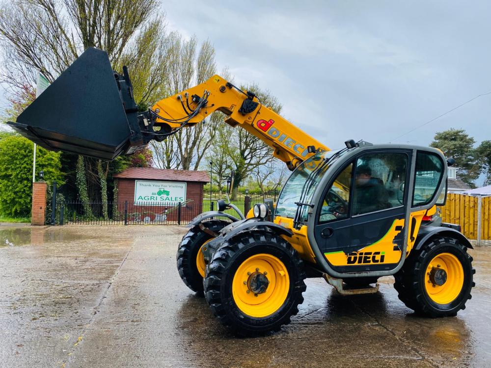 DIECI 26.6 4WD TELEHANDER *YEAR 2012* C/W BRAND NEW UNUSED BUCKET