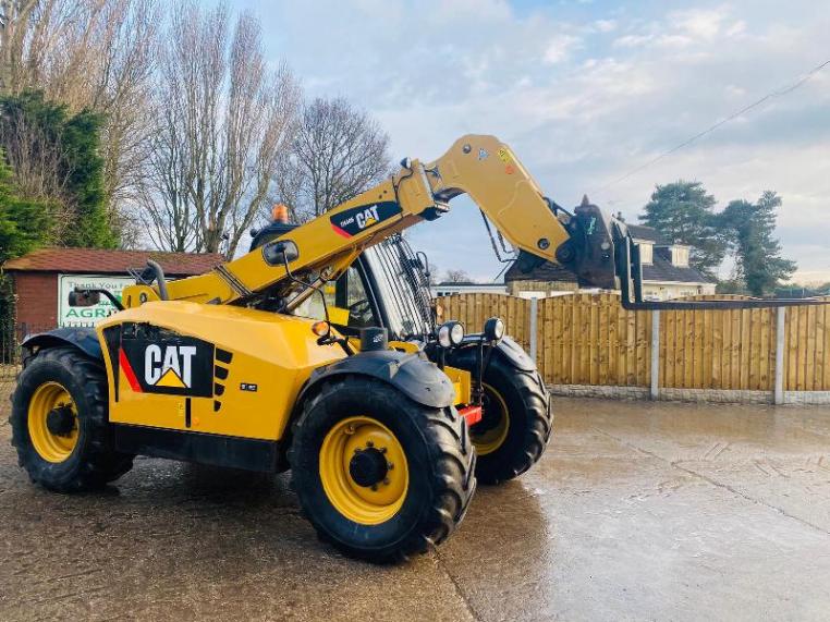 CATERPILLAR TH406 TELEHANDLER *AG-SPEC , YEAR 2010 ONLY 6502 HOURS* C/W ...