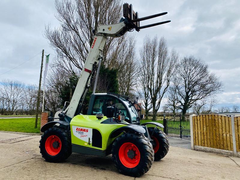 CLAAS SCORPION 7030 VARIPOWER TELEHANDLER * ROAD REG 10 PLATE , 7 METER ...