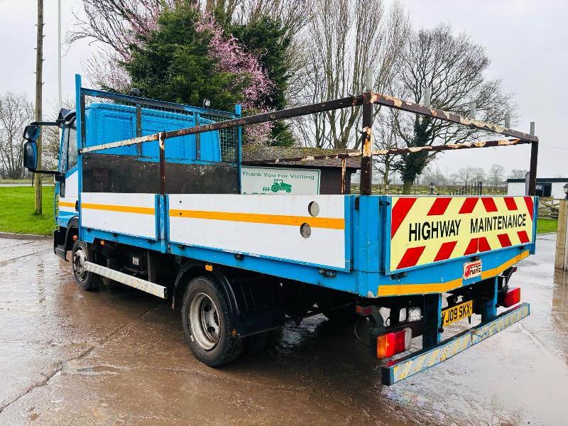 IVECO ML75E16 4X2 DROP SIDE LORRY C/W REVERSE CAMERA *VIDEO*