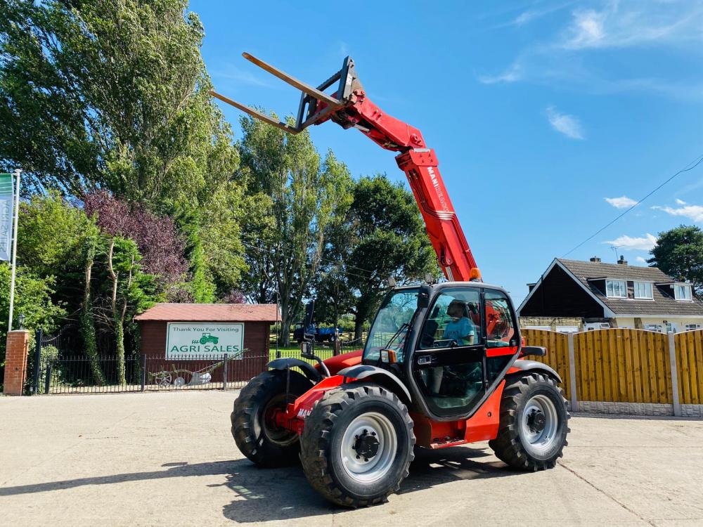 MANITOU MLT629 TURBO * AG SPEC * TELEHANDLER C/W PICK UP HITCH
