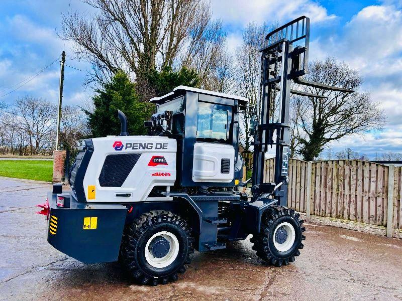 UNUSED PENGDE CY35H 4WD ROUGH TERRIAN FORKLIFT *YEAR 2023 * VIDEO