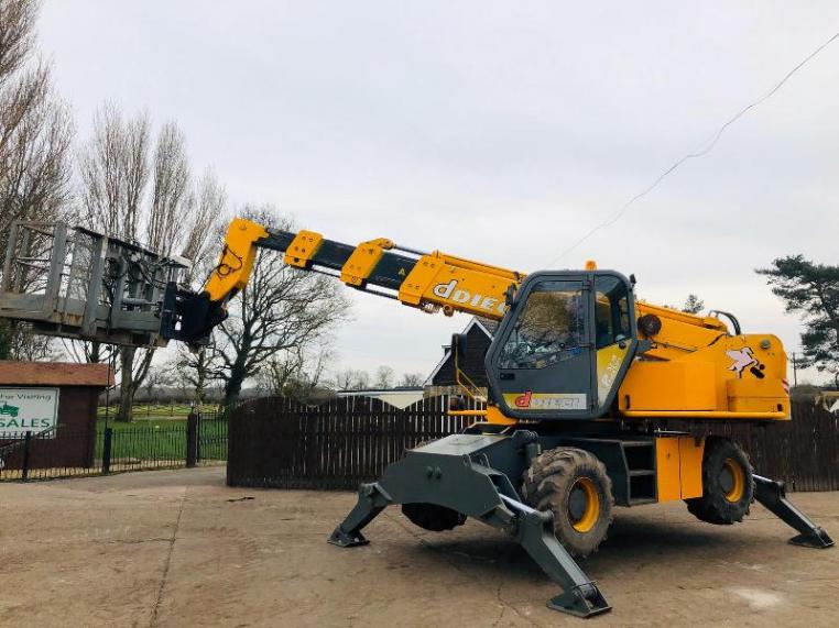 DIECI 30.16 TURBO ROTO C/W MAN BASKET , WINCH , CRANE & PALLET TINES ...