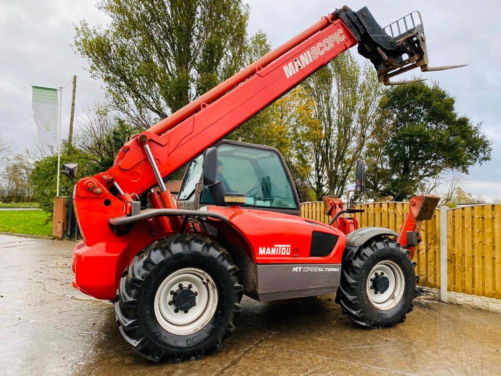 MANITOU MT1740LS TURBO TELEHANDLER * 17 METER * C/W JOYSTICK CONTROL