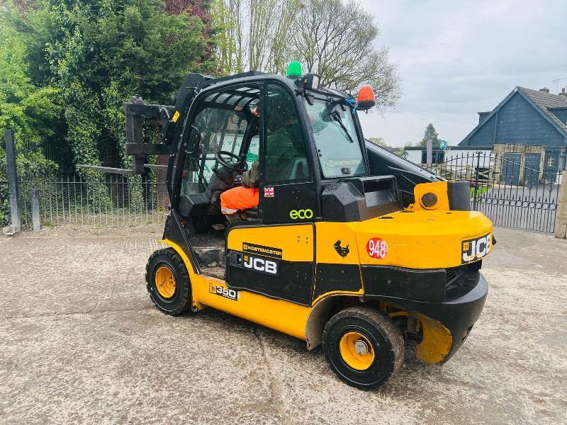 JCB TLT35D TELETRUCK *YEAR 2019* C/W PALLET TINES *VIDEO*