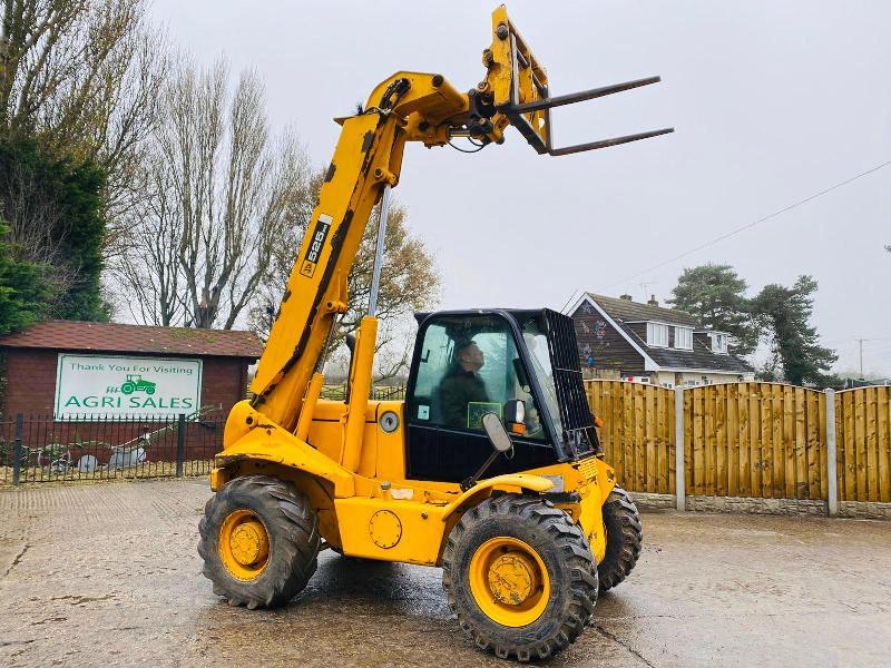 JCB 525-50 4WD LOADALL TELEHANDLER C/W PALLET TINES