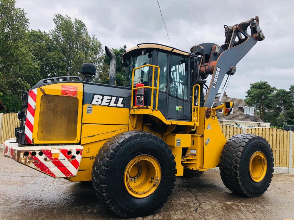 BELL L1806E LOADING SHOVEL * YEAR 2014 , ONE OWNER FROM NEW * PLEASE ...