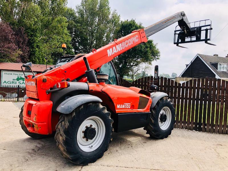 MANITOU MT732 TURBO TELEHANDLER YEAR 2012 C/W JOYSTICK CONTROLS