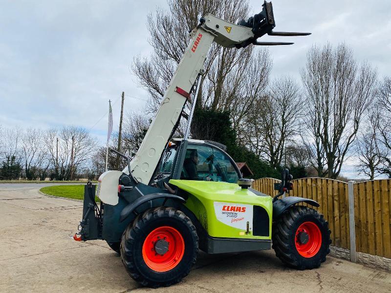 CLAAS SCORPION 7030 VARIPOWER TELEHANDLER * ROAD REG 10 PLATE , 7 METER ...