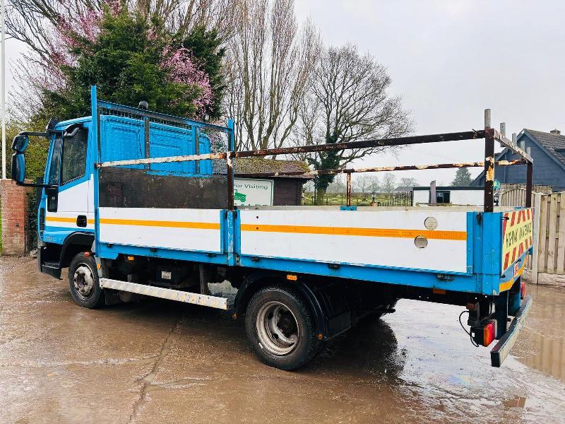 IVECO ML75E16 4X2 DROP SIDE LORRY C/W REVERSE CAMERA *VIDEO*