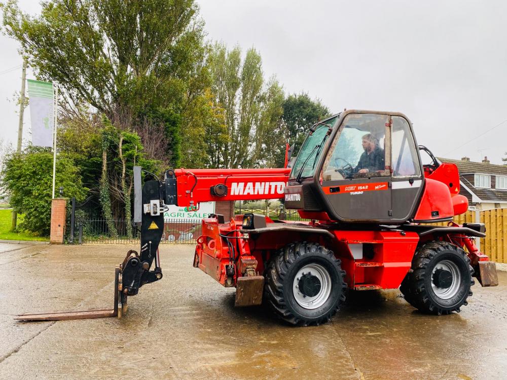 MANITOU MRT1542 ROTO TELEHANDLER * YEAR 2007 * ONLY 3502 HOURS