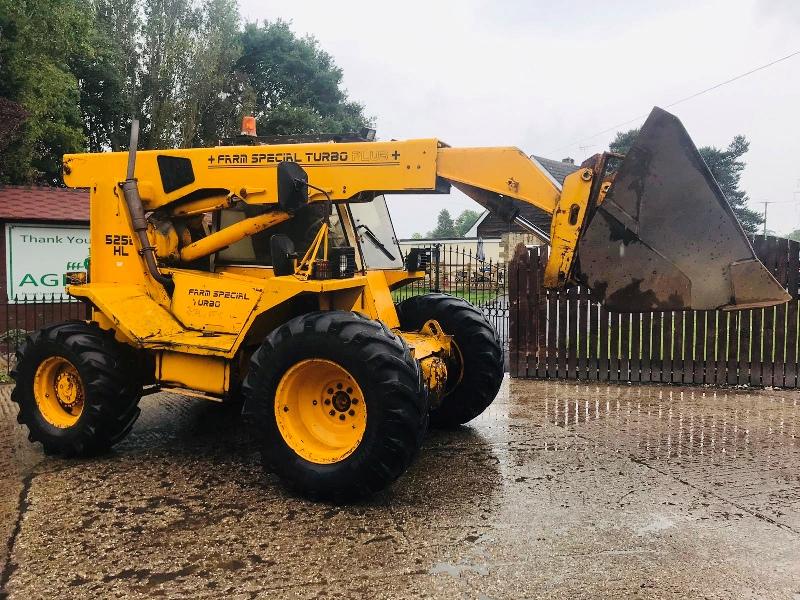 JCB 525B FARM SPCIAL PLUS TELEHANDLER C/W PICK UP HITCH