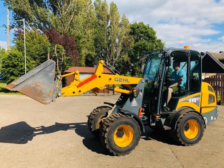 GEHL 540 LOADING SHOVEL * YEAR 2018 ONLY 676 HOURS